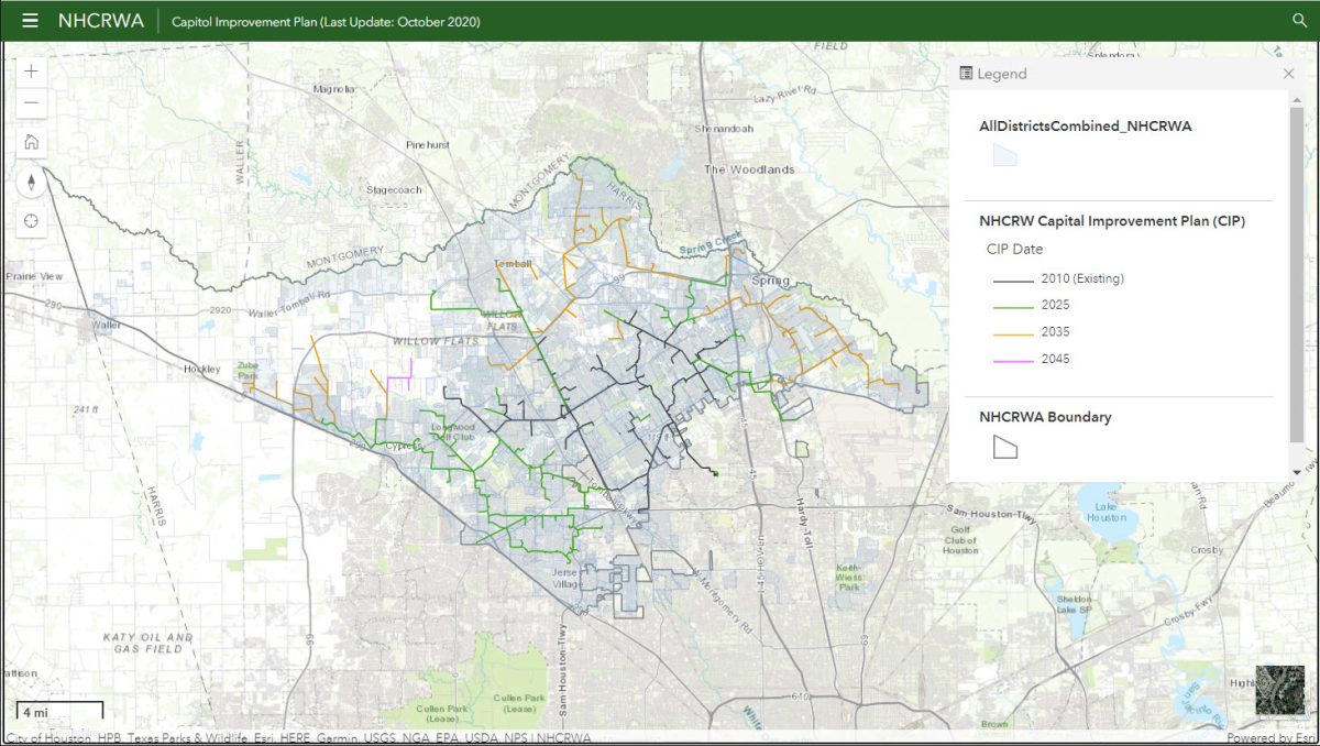 Maps - North Harris County Regional Water Authority (NHCRWA)