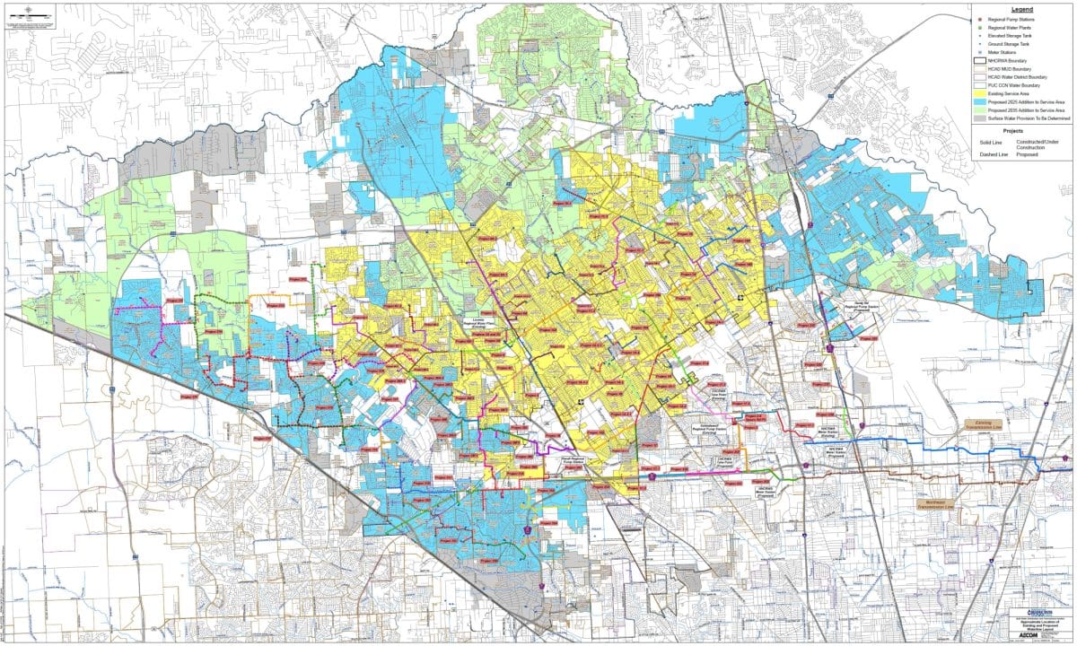 Maps - North Harris County Regional Water Authority (NHCRWA)